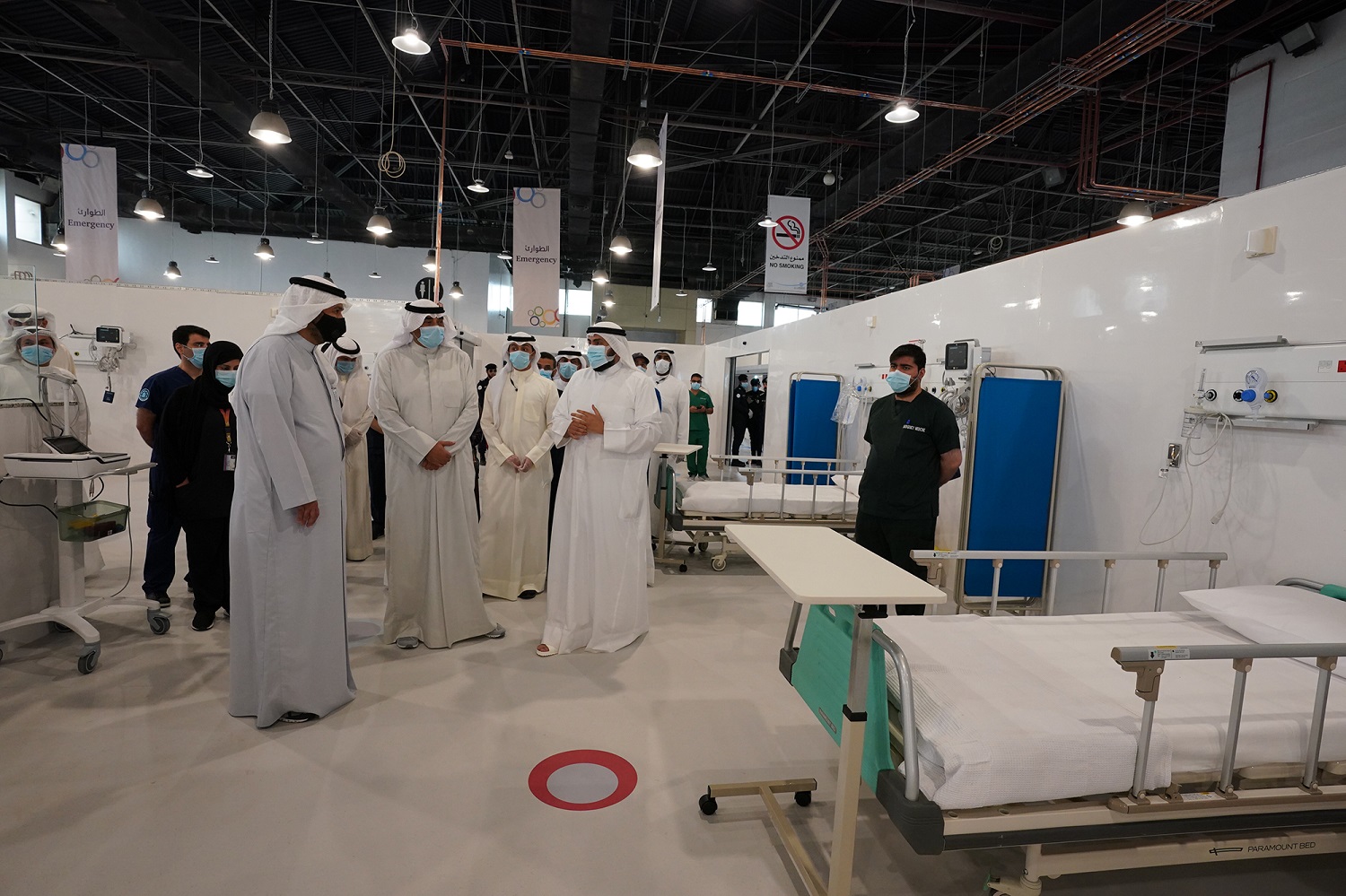 KUNA : Kuwait PM inspects field hospitals, quarantine facilities ...