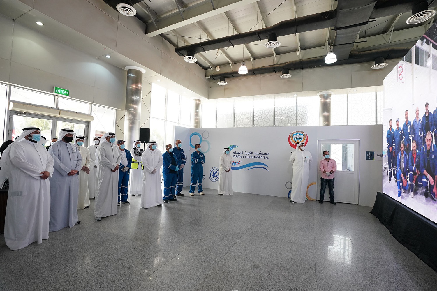KUNA : Kuwait PM inspects field hospitals, quarantine facilities ...