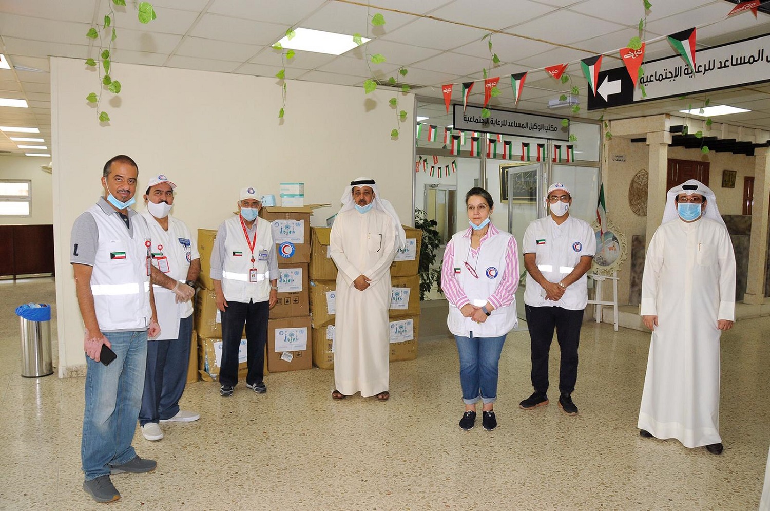 KUNA : Kuwait Red Crescent backs State institutions against COVID-19 ...