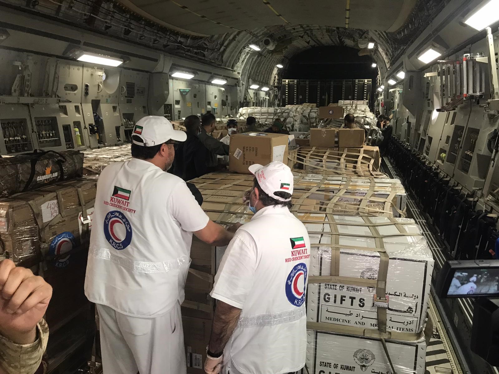 كونا : Kuwait's KRCS sends relief plane to Sudan