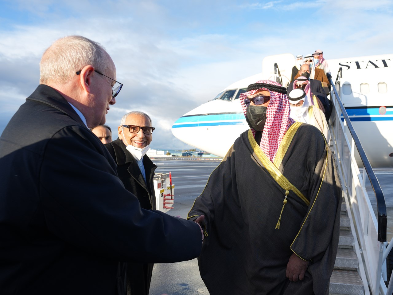KUNA : Kuwait Amir representative arrives in Glasgow to attend COP26