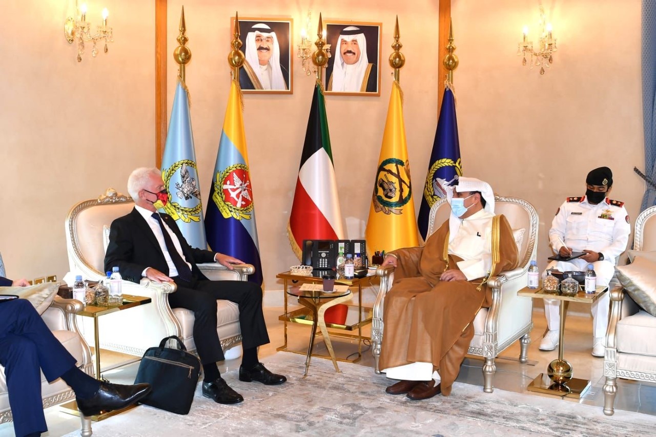 KUNA : Kuwait Defense Min. receives number of ambassadors to country ...