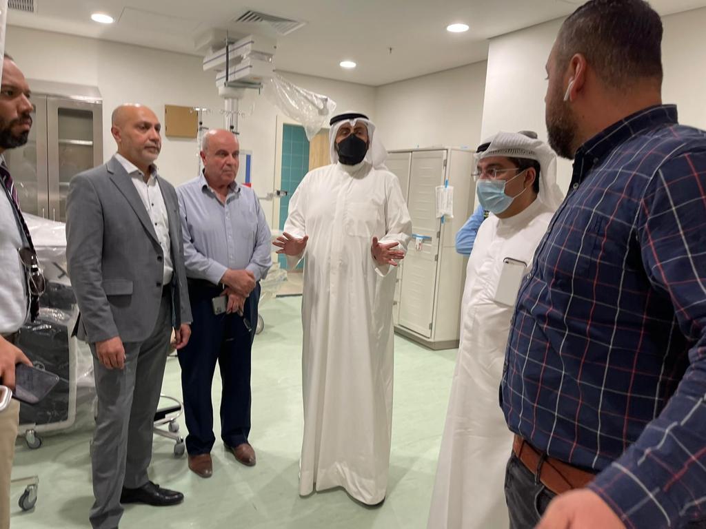 KUNA : Health Min. visits new Farwaniya Hospital project