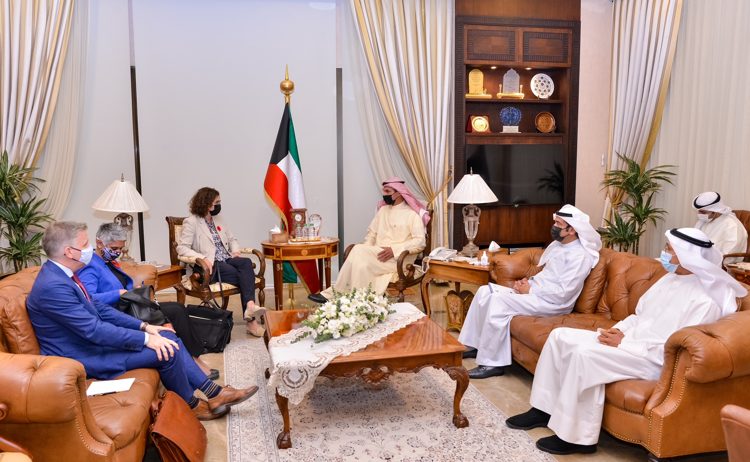 KUNA : Kuwait's D. Foreign Minister hosts Canadian counterpart