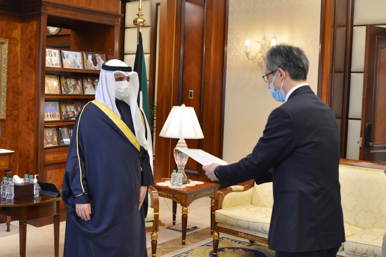 KUNA : Kuwait Foreign Minister receives credentials of new Japanese ...