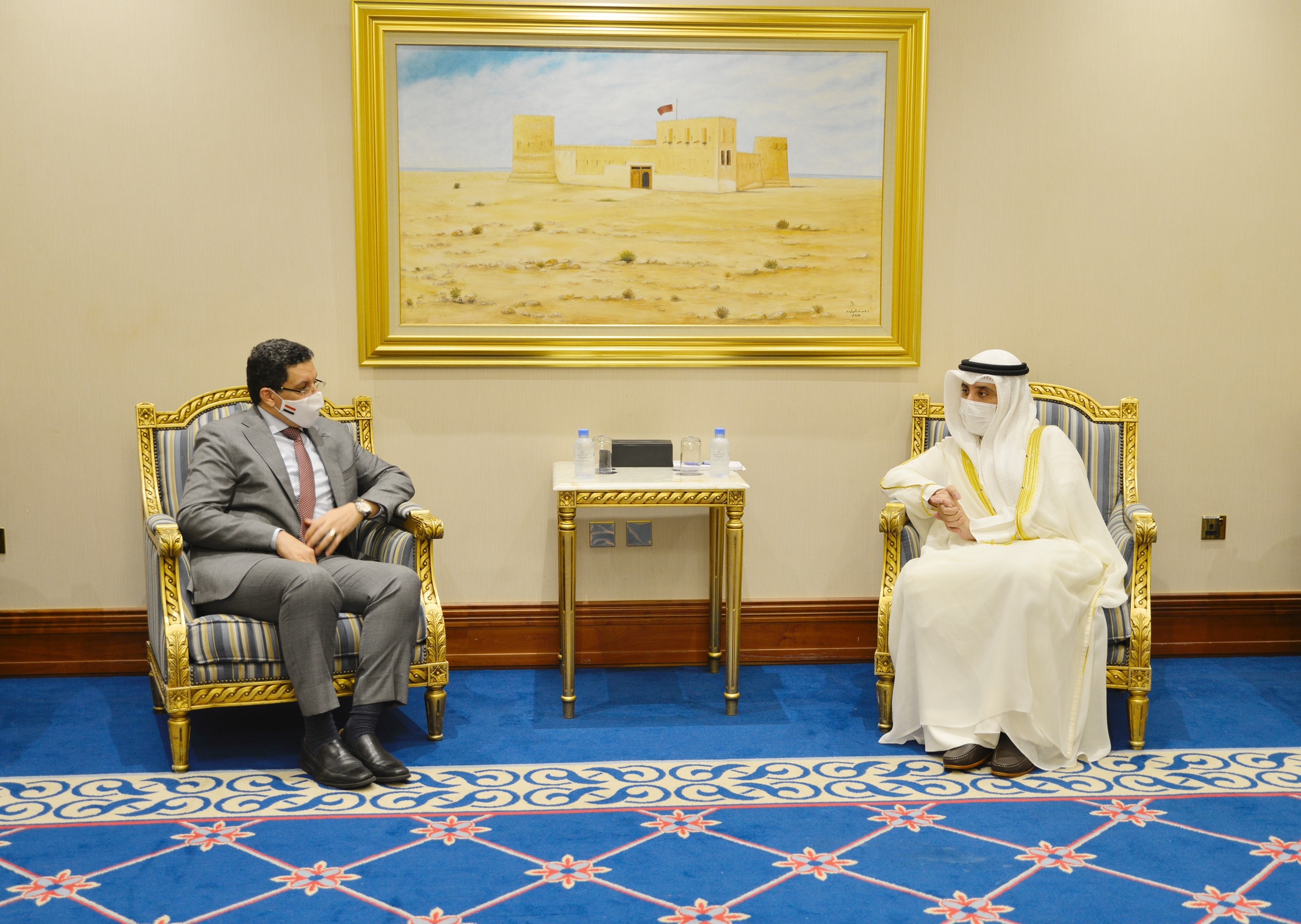 كونا : Kuwaiti foreign minister meets Yemeni counterpart - الشؤون ...