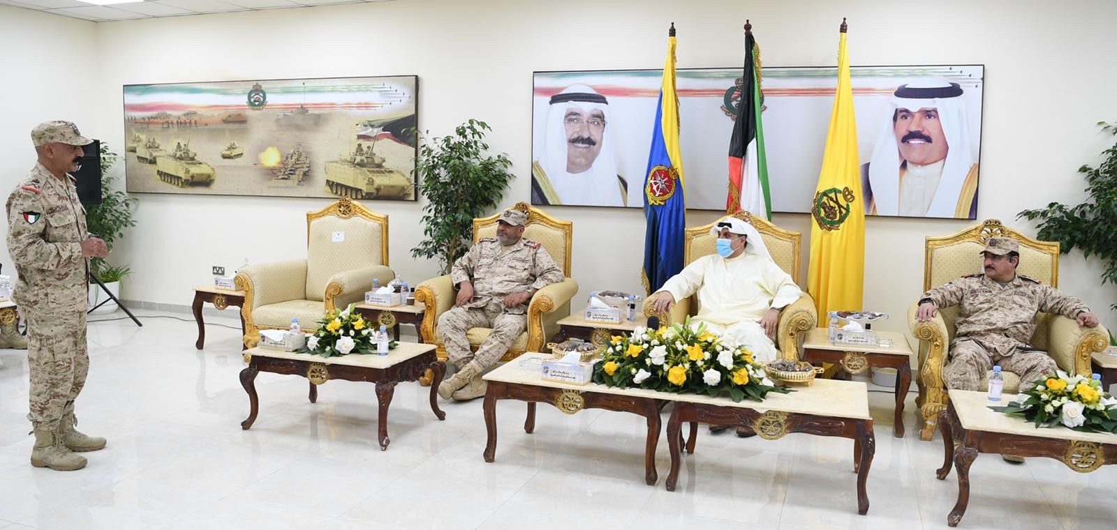 كونا : Defense Min. visits 26 Al-Soor Brigade, N. Kuwait