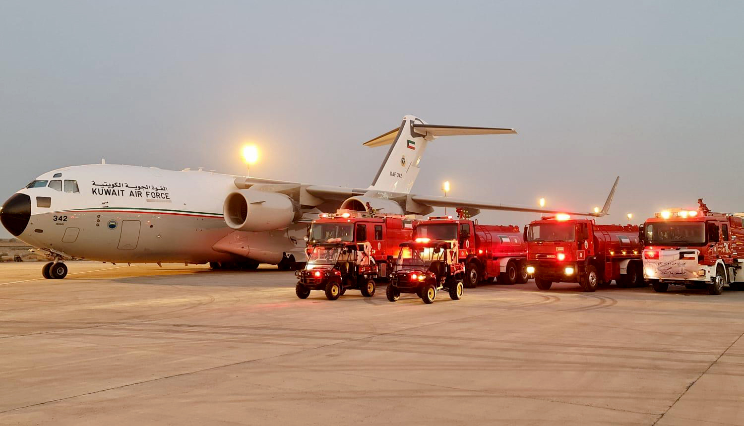 KUNA : Kuwait donates 6 firefighting engines to confront forest fires ...