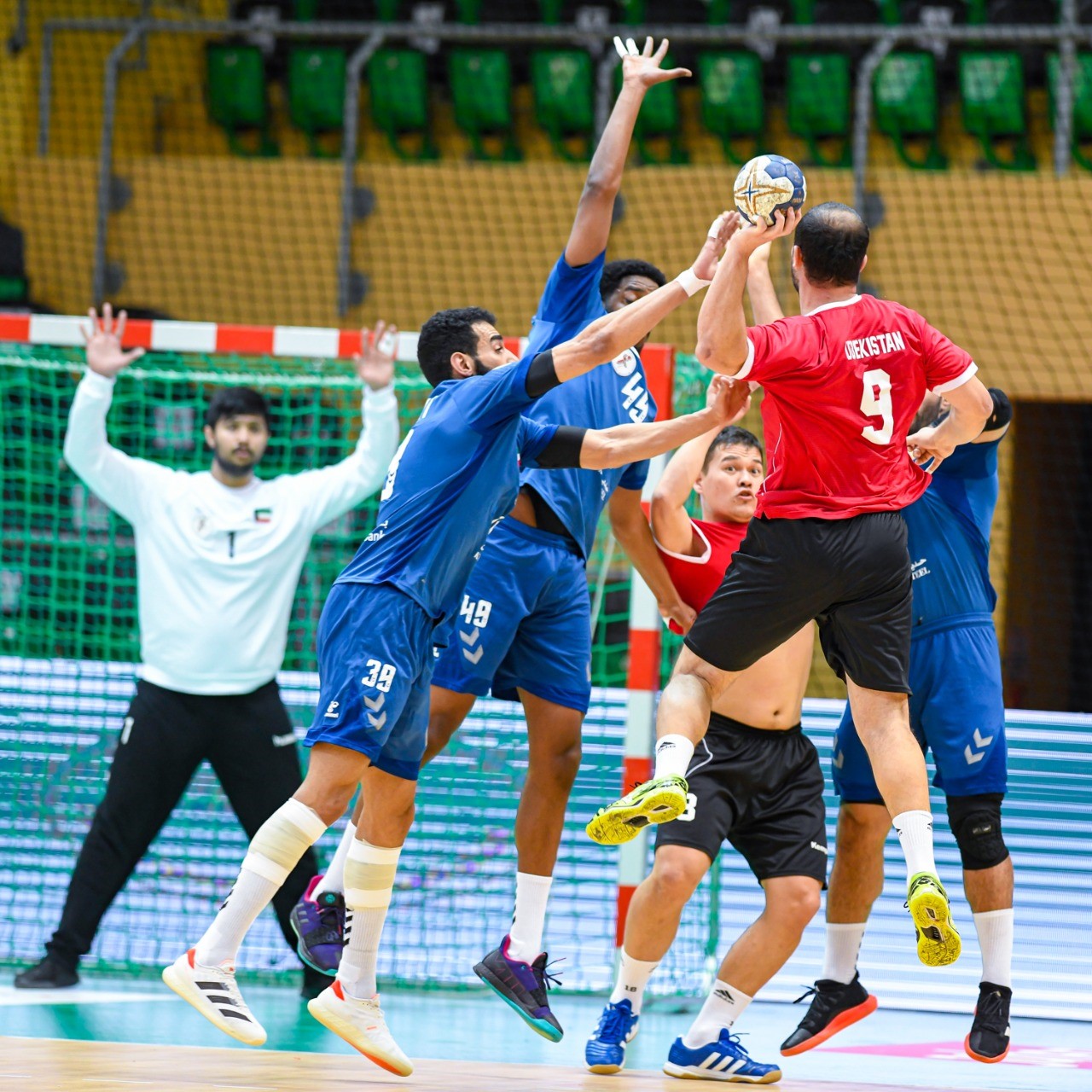 KUNA : Kuwait men handball ranks the seventh by defeating Uzbekistan