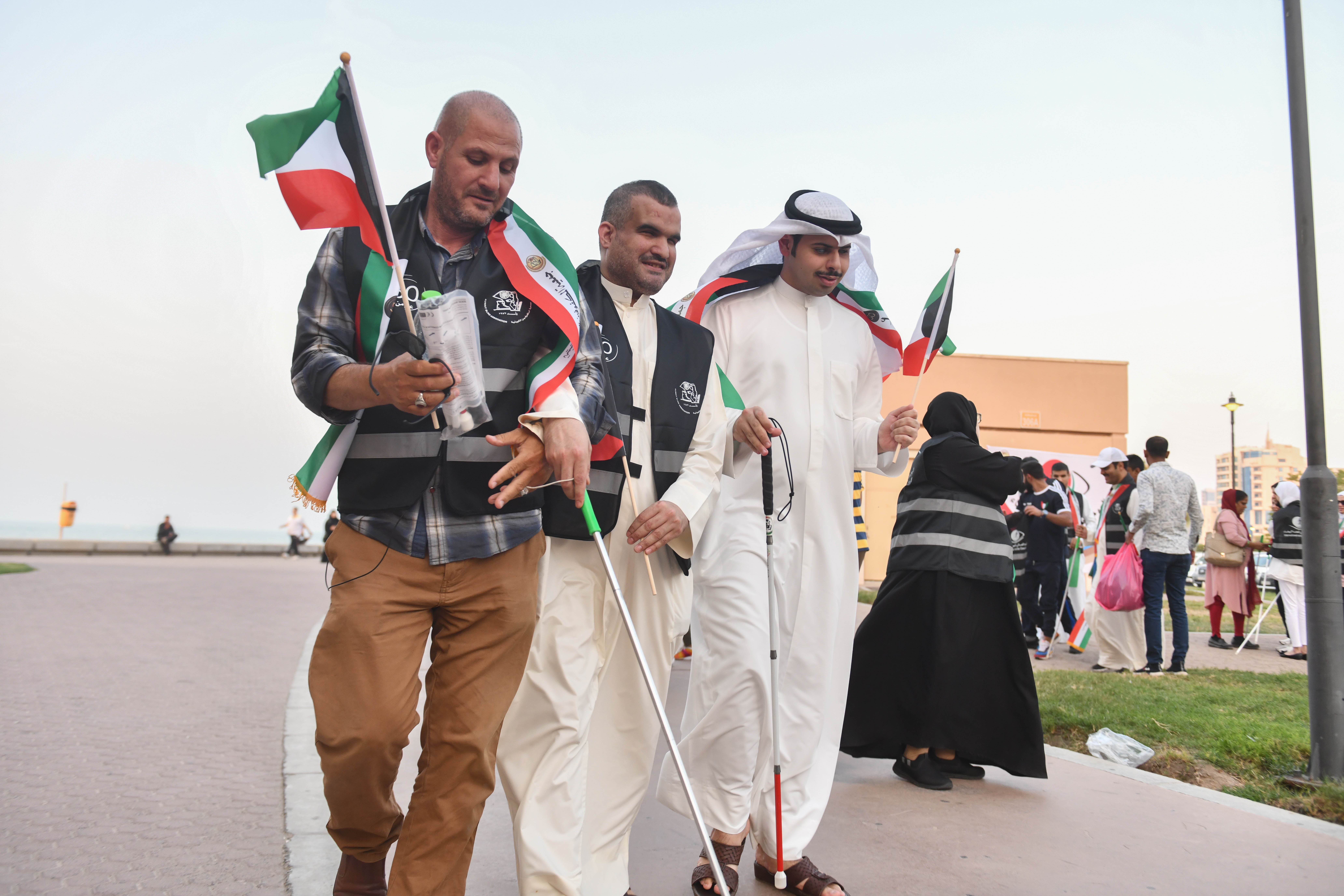 كونا : Kuwait Blind Association celebrates World White Cane Day