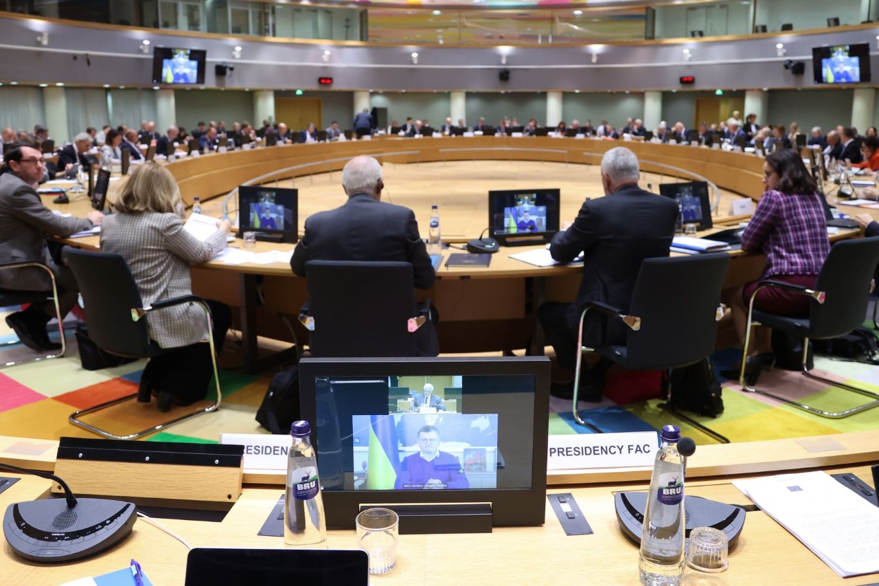 كونا : EU Defence Ministers discuss Ukraine war