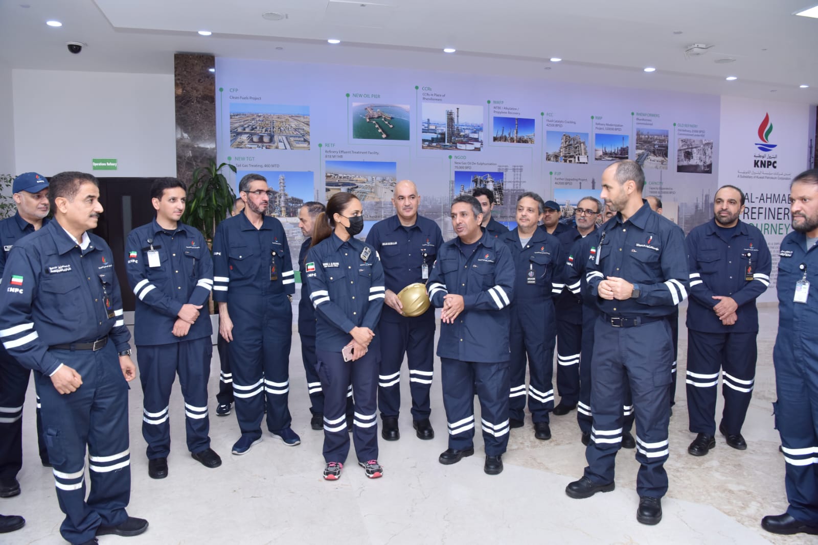 كونا : Kuwait Oil Min.,: Clean Fuels project achieves leap for oil sector