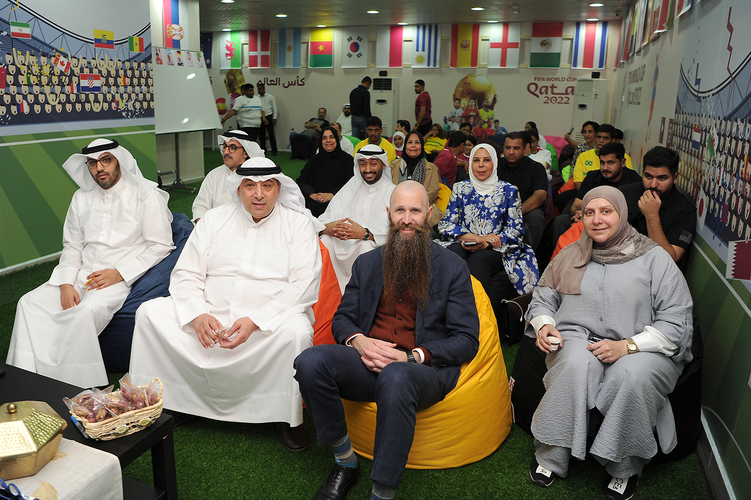 KUNA : Al-Tomooh Club sets up special hall to cover world cup - Sports ...