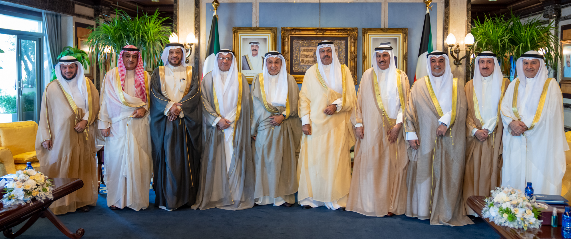 كونا : Kuwait Prime Minister hosts head of the supreme judicial council