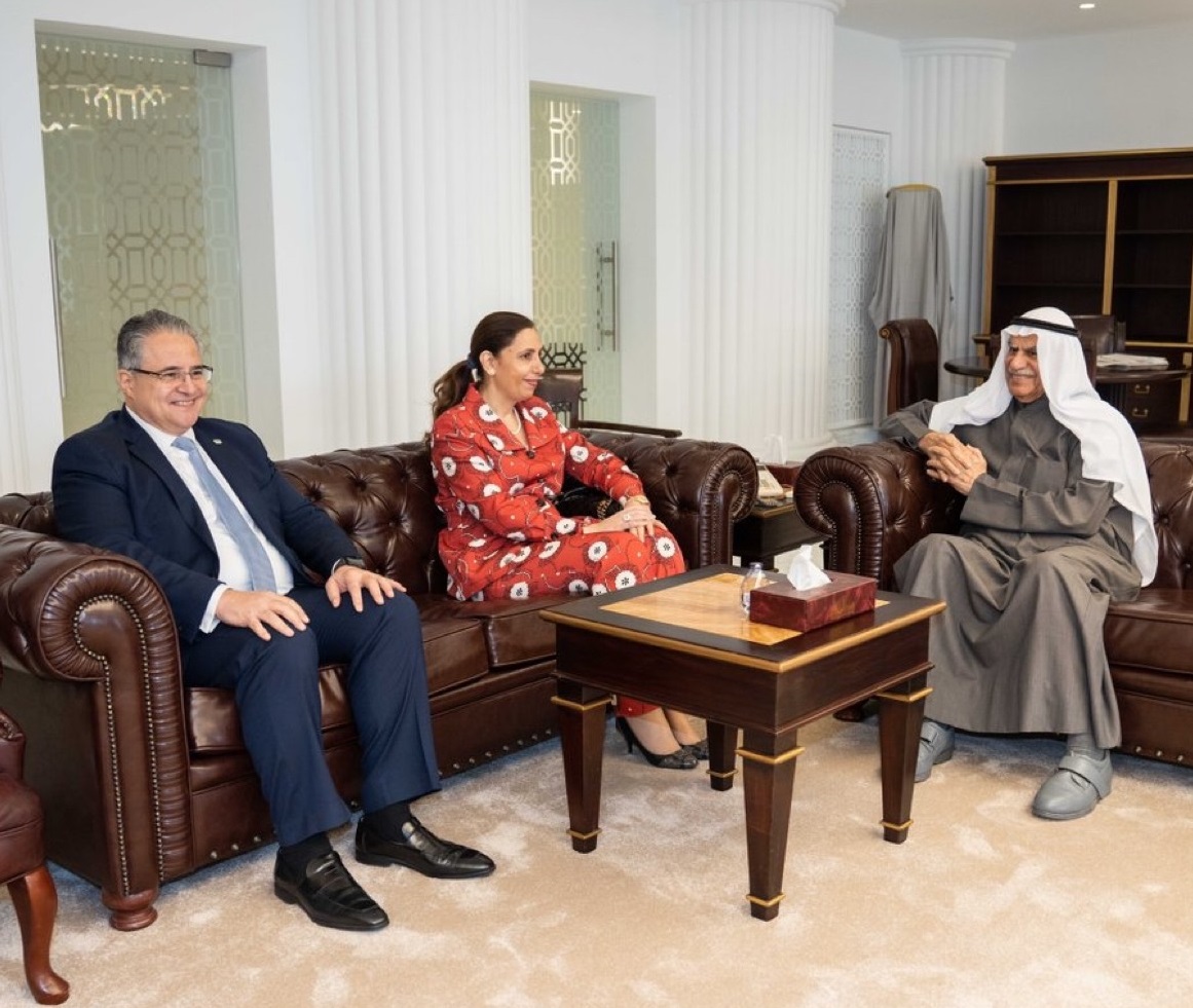 كونا : Kuwait Parliament Speaker receives ESCWA's Chief
