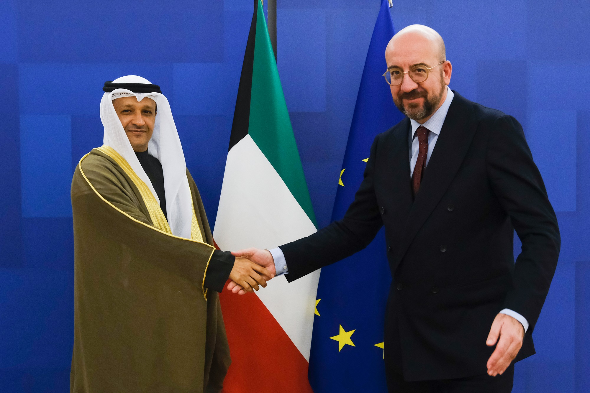 KUNA : Kuwait Amb. presents his credentials to Pres. of the European ...
