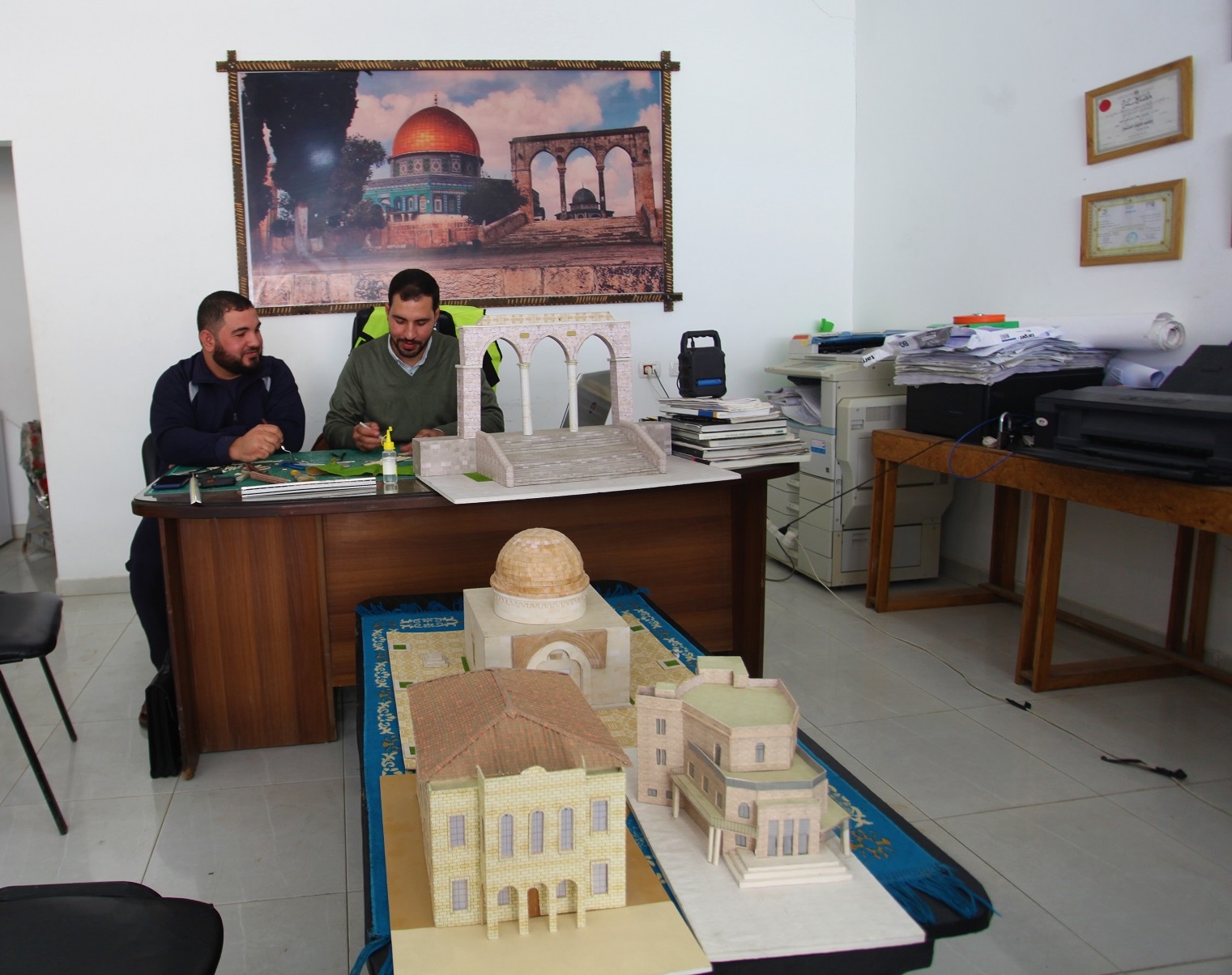 كونا : Gazan engineering team succeeds in protecting antiquities from ...