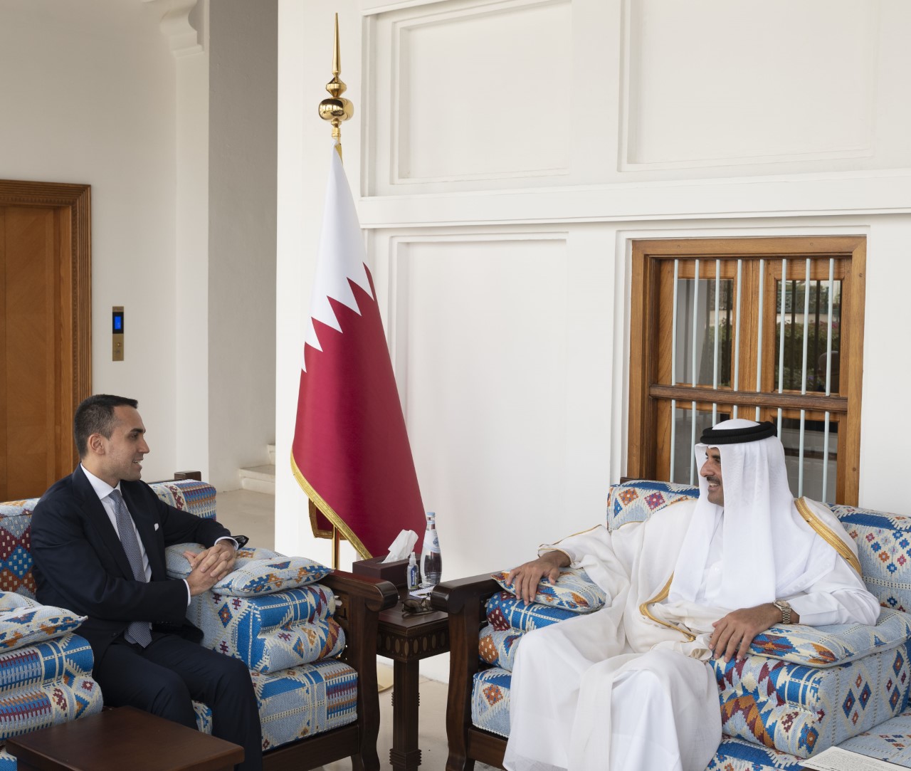 KUNA : Qatari Amir receives Italian FM