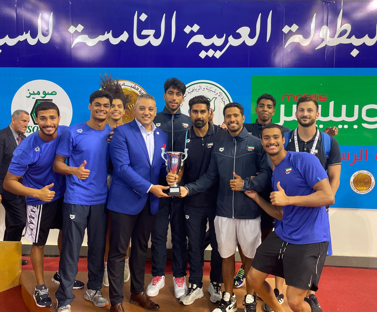 كونا : Kuwait wins three medals at conclusion of Arab swimming tourney