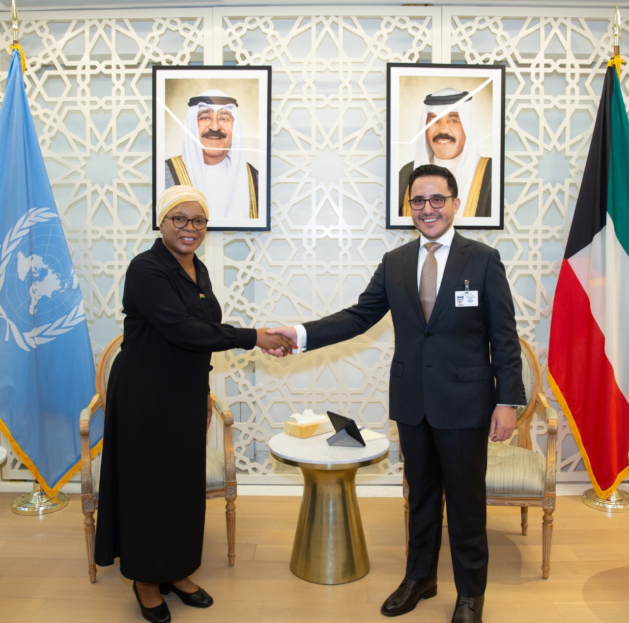 KUNA : Kuwait FM meets Malawian counterpart on sideline of 77th UNGA