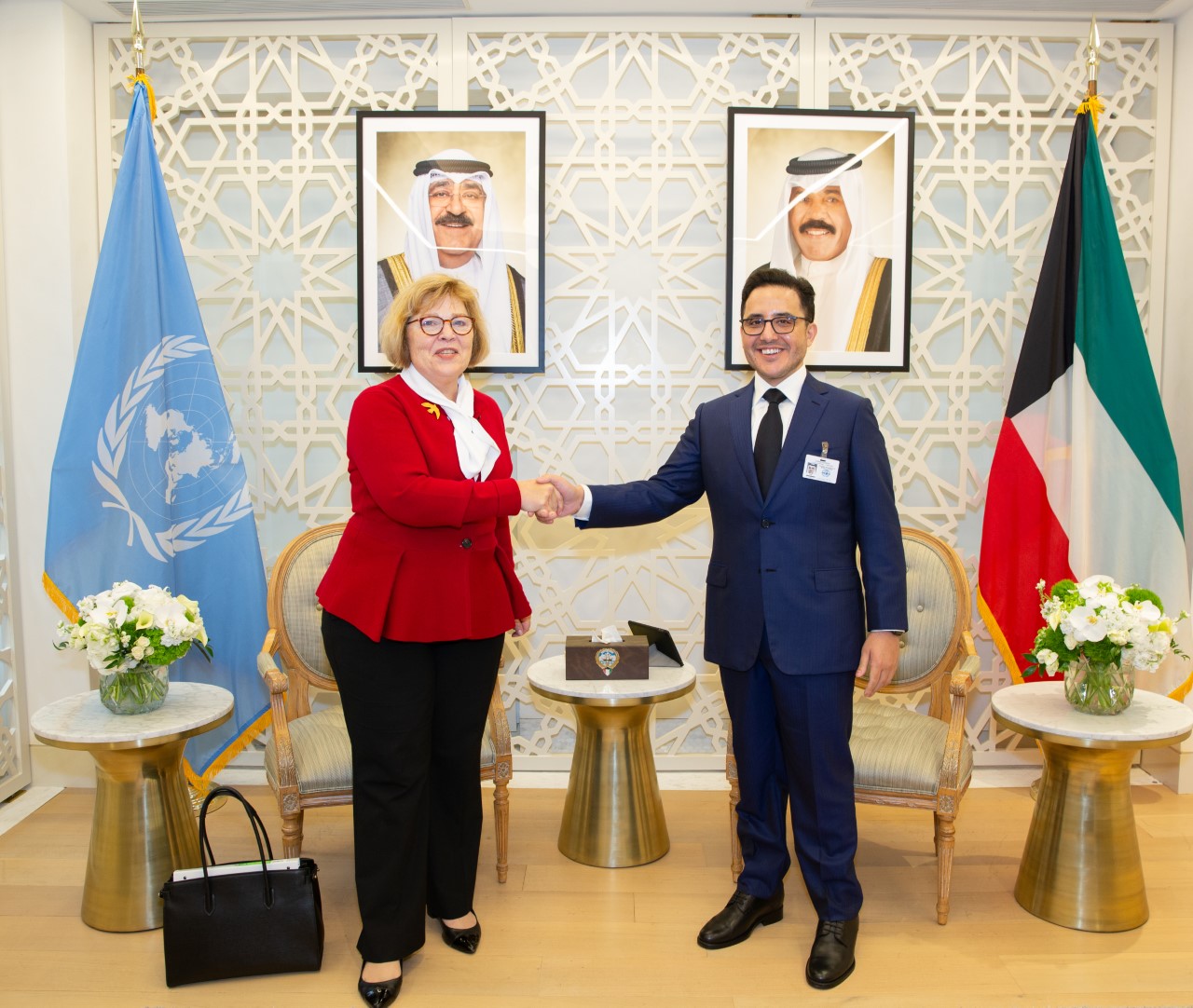 كونا : Kuwait FM meets US assistant state sec. in New York