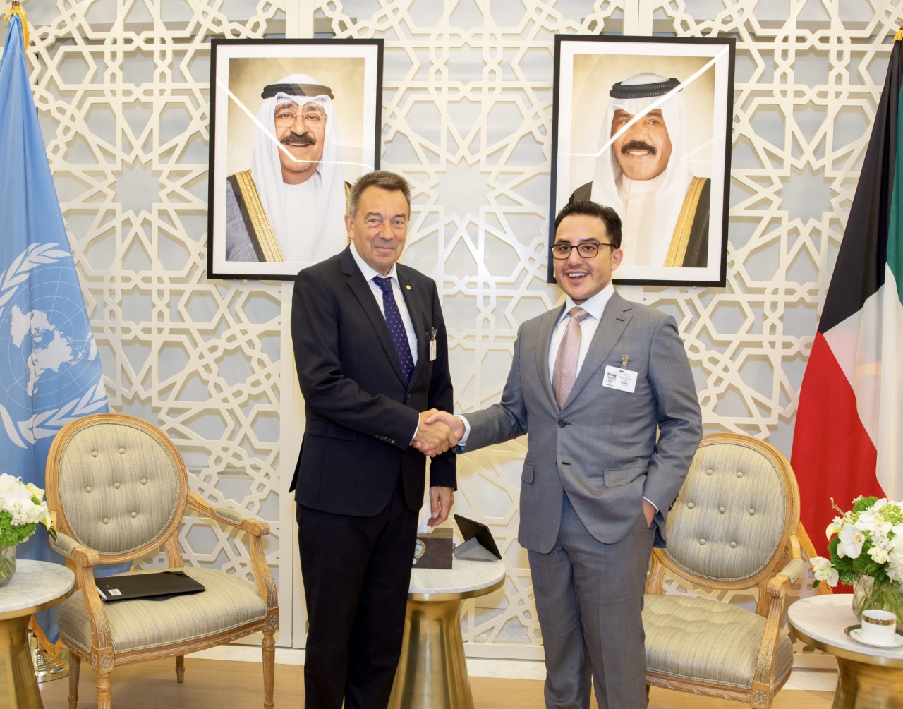 كونا : Kuwait Foreign Minister, ICRC Pres. meet in New York