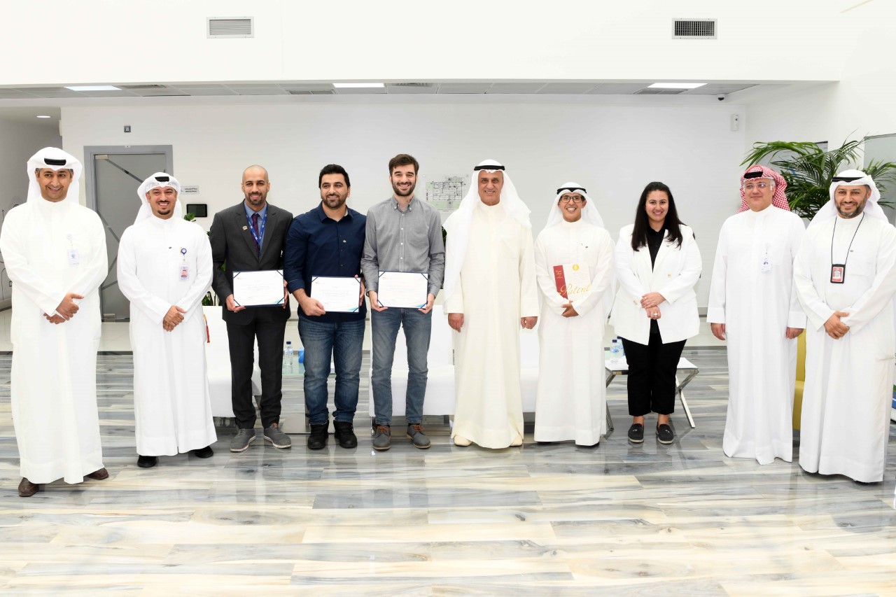 كونا : Sabah Al Ahmad Center honors engineers for obtaining new patent