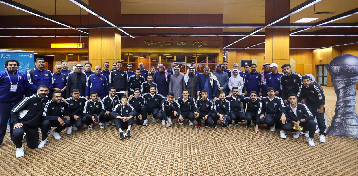 كونا : Kuwaiti soccer team arrives in Basra for Gulf tourney - رياضة ...