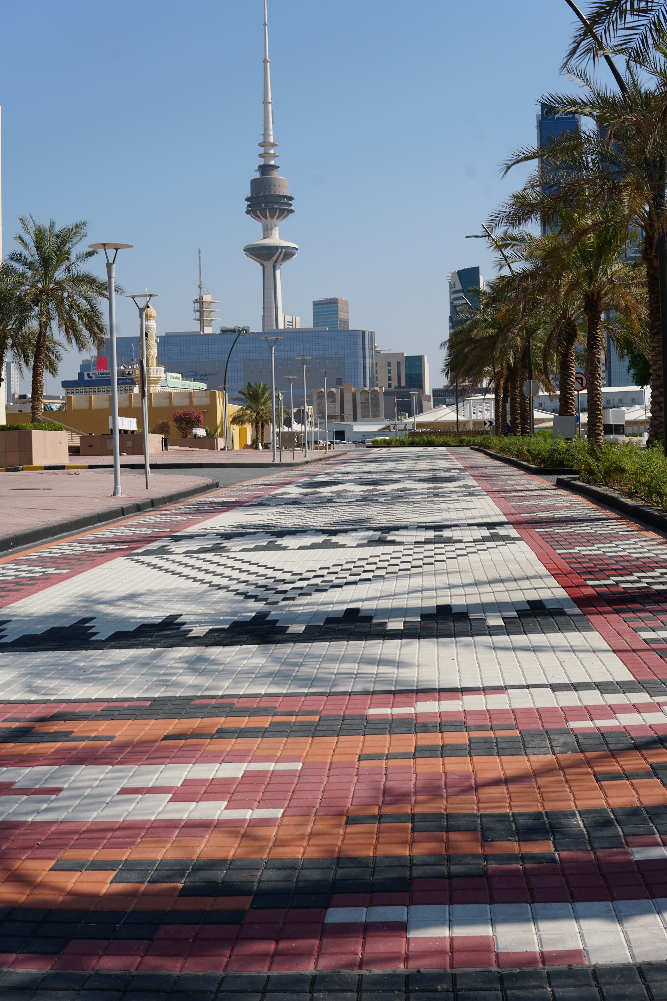 KUNA : New street in Kuwait mirrors Kuwaiti traditional craft of Al-Sadu