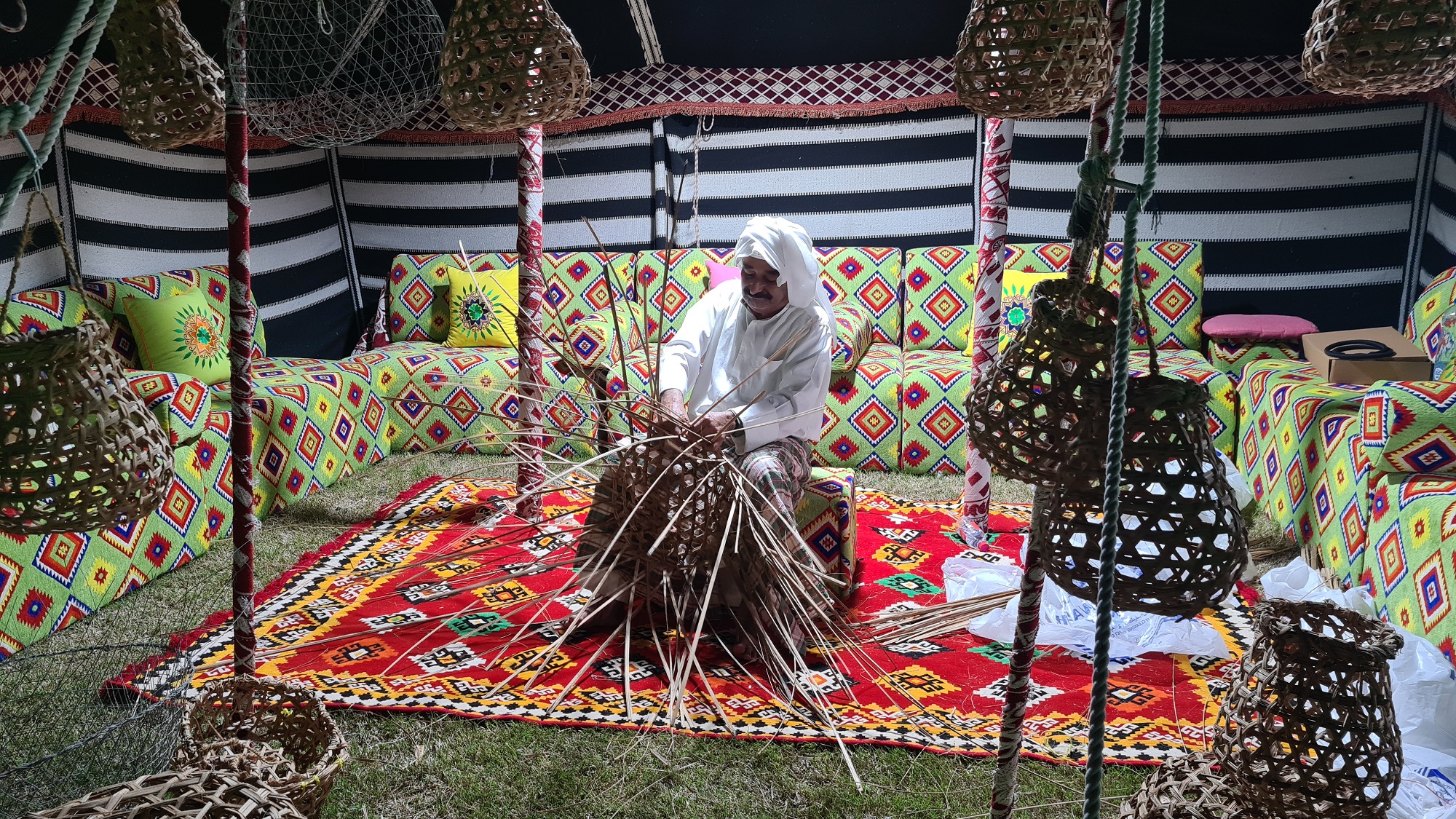 KUNA : Cultural village at Qatar Expo 23.. A display of proud heritage ...