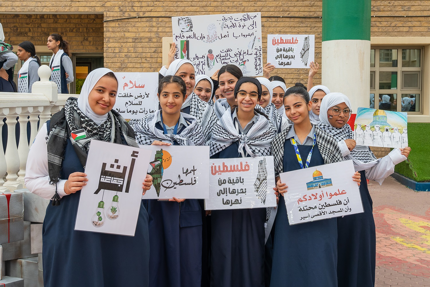 KUNA : Kuwaiti schools stands in solidarity with Palestine - Education ...