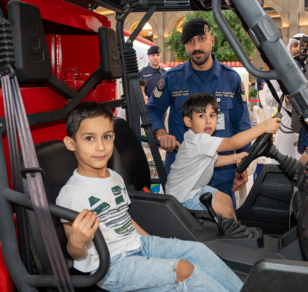 KUNA : Kuwait Fire Force campaign educates public on safety - Security ...