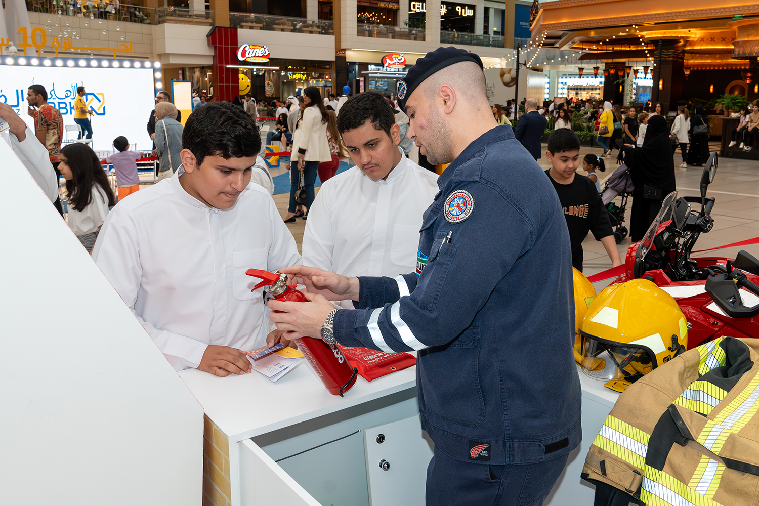 KUNA : Kuwait Fire Force campaign educates public on safety - Security ...