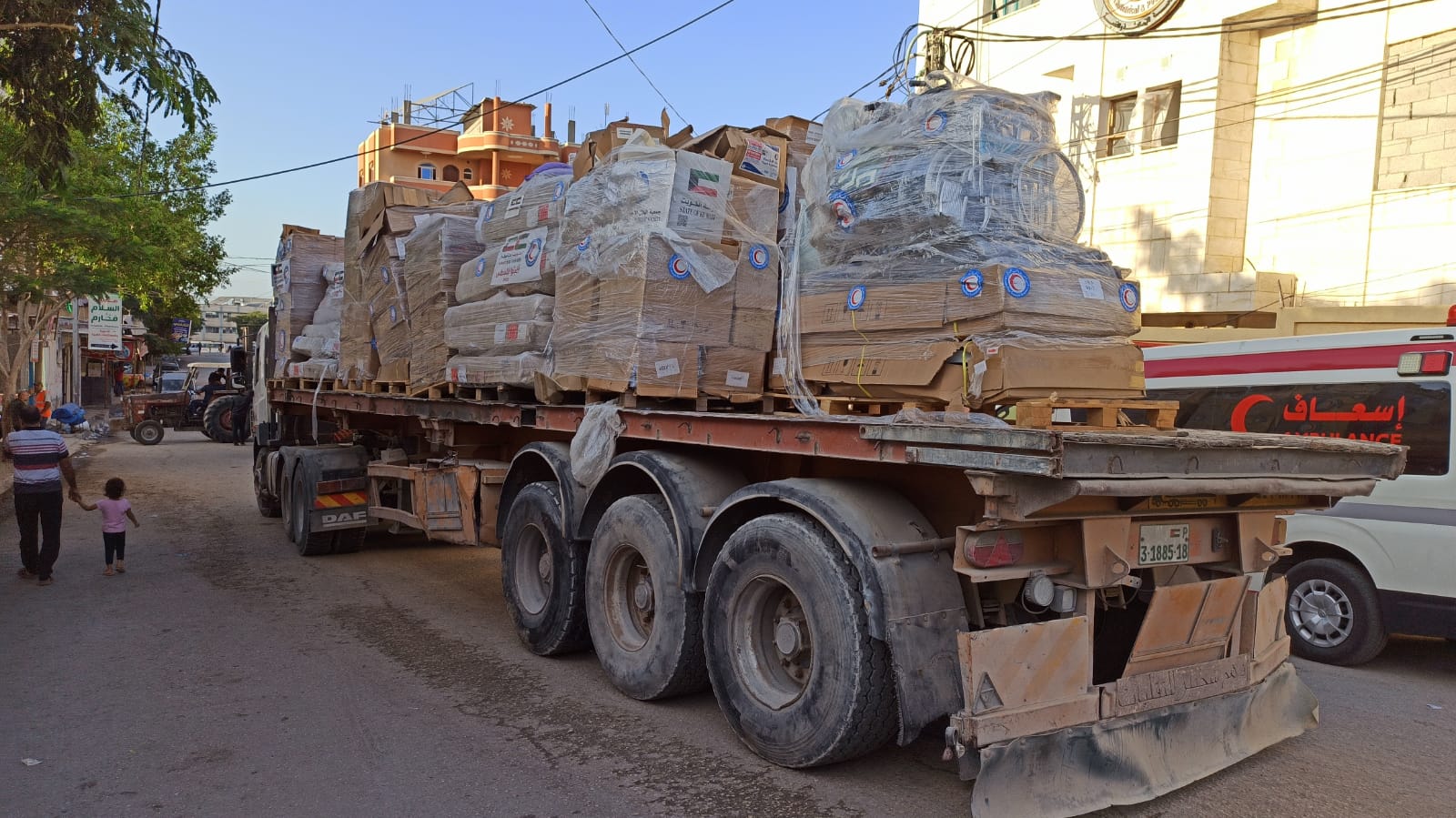 كونا : Most Kuwait relief aid enter Gaza - charity