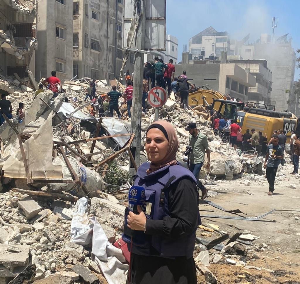 KUNA : Kuwait TV correspondent survives Israel occupation bombing in S ...