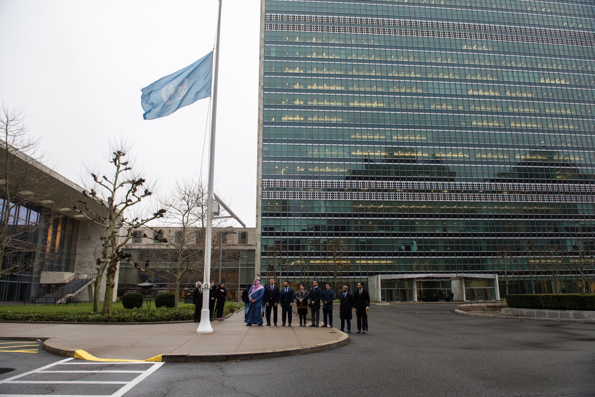 كونا : UN flags fly at half-mast in honor of late Amir - الشؤون السياسية - 19/12/2023