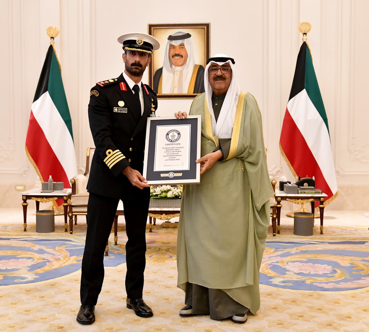 KUNA : Kuwait Crown Prince congratulates Al-Shatti on world record