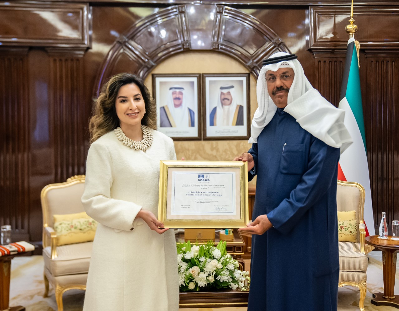 كونا : Kuwait Prime Minister receives Al-Sadu society chief