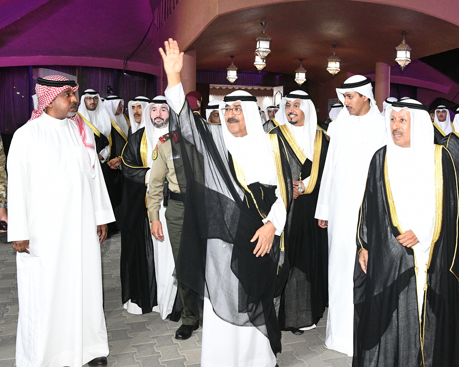 KUNA : Amir's Rep. visits Nabat Poets' Diwaniya