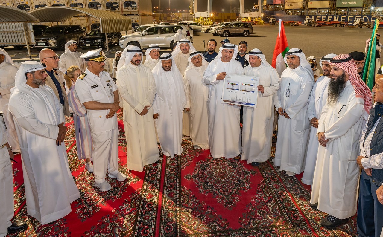 KUNA : UAE container ship docks in Kuwait opening direct maritime trade ...
