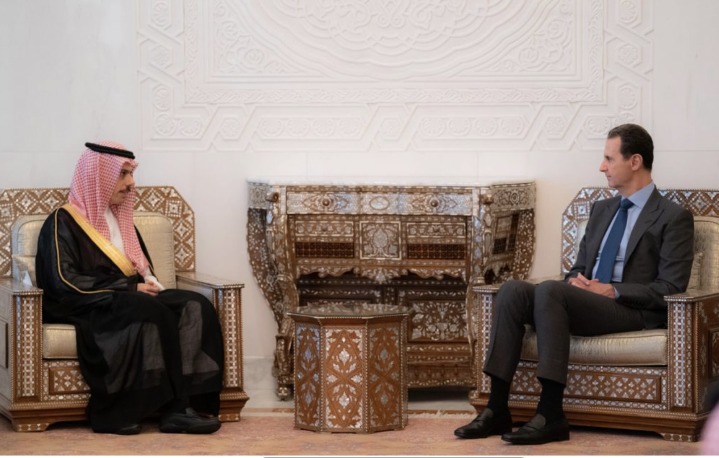 KUNA : Syrian President, Saudi FM discuss bilateral ties, political developments