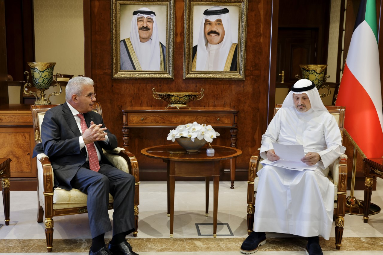 كونا : Foreign Minister receives written letter from Palestinian ...