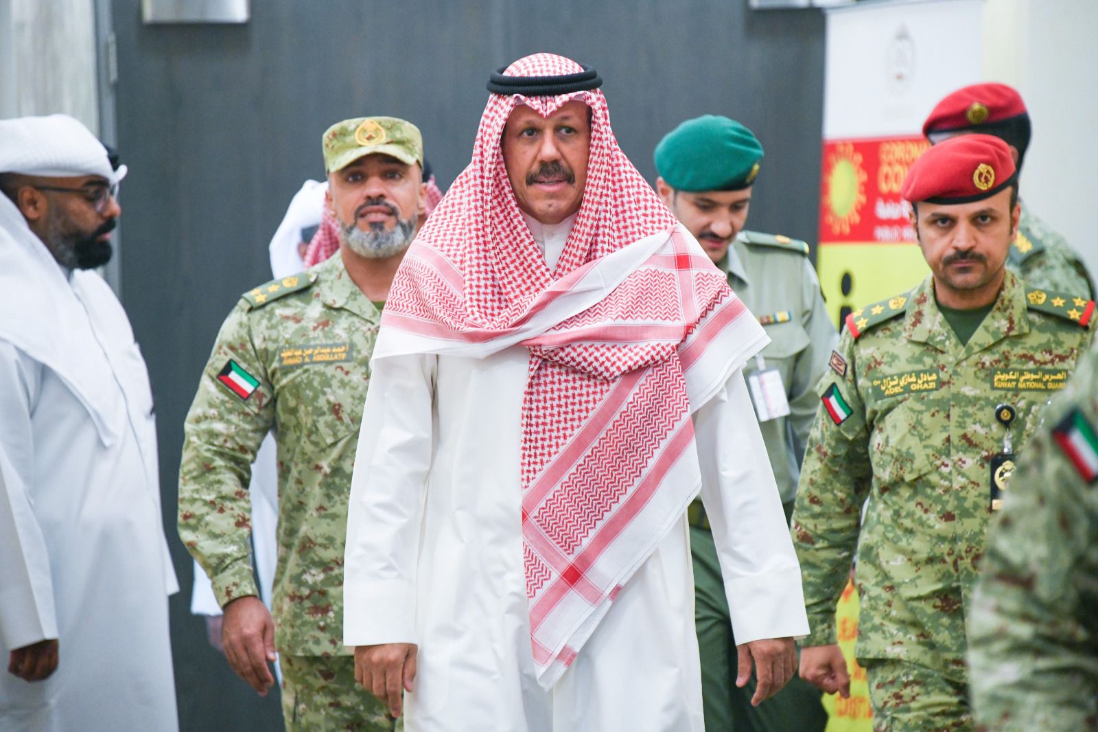 KUNA : Deputy National Guards Chief visits information security center