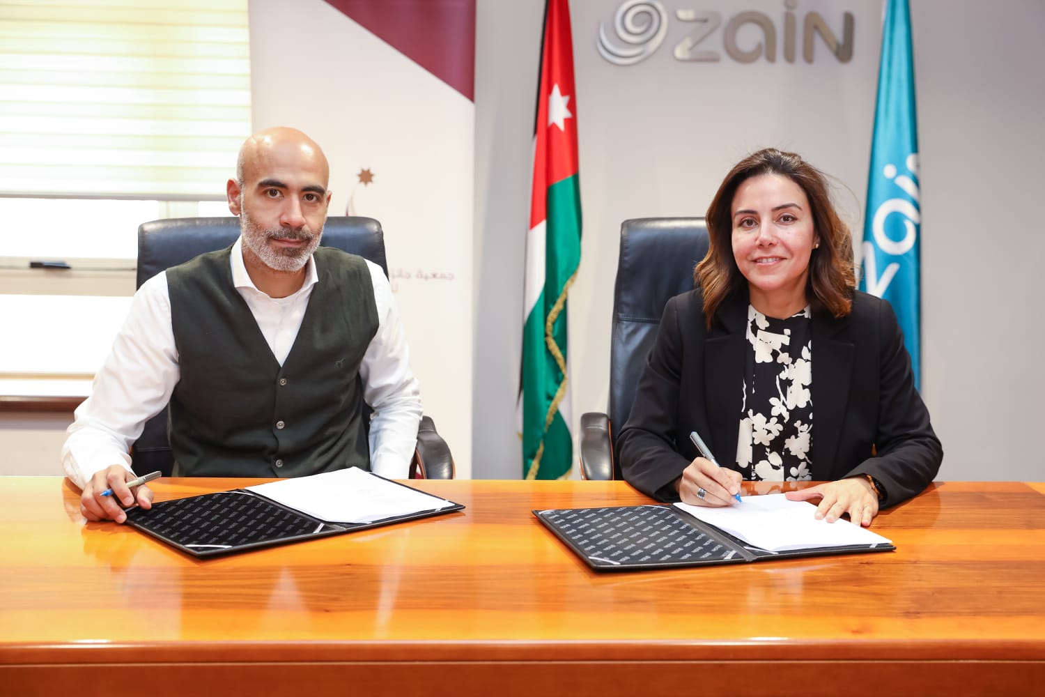 KUNA : Zain Kuwait renews education deal in Jordan