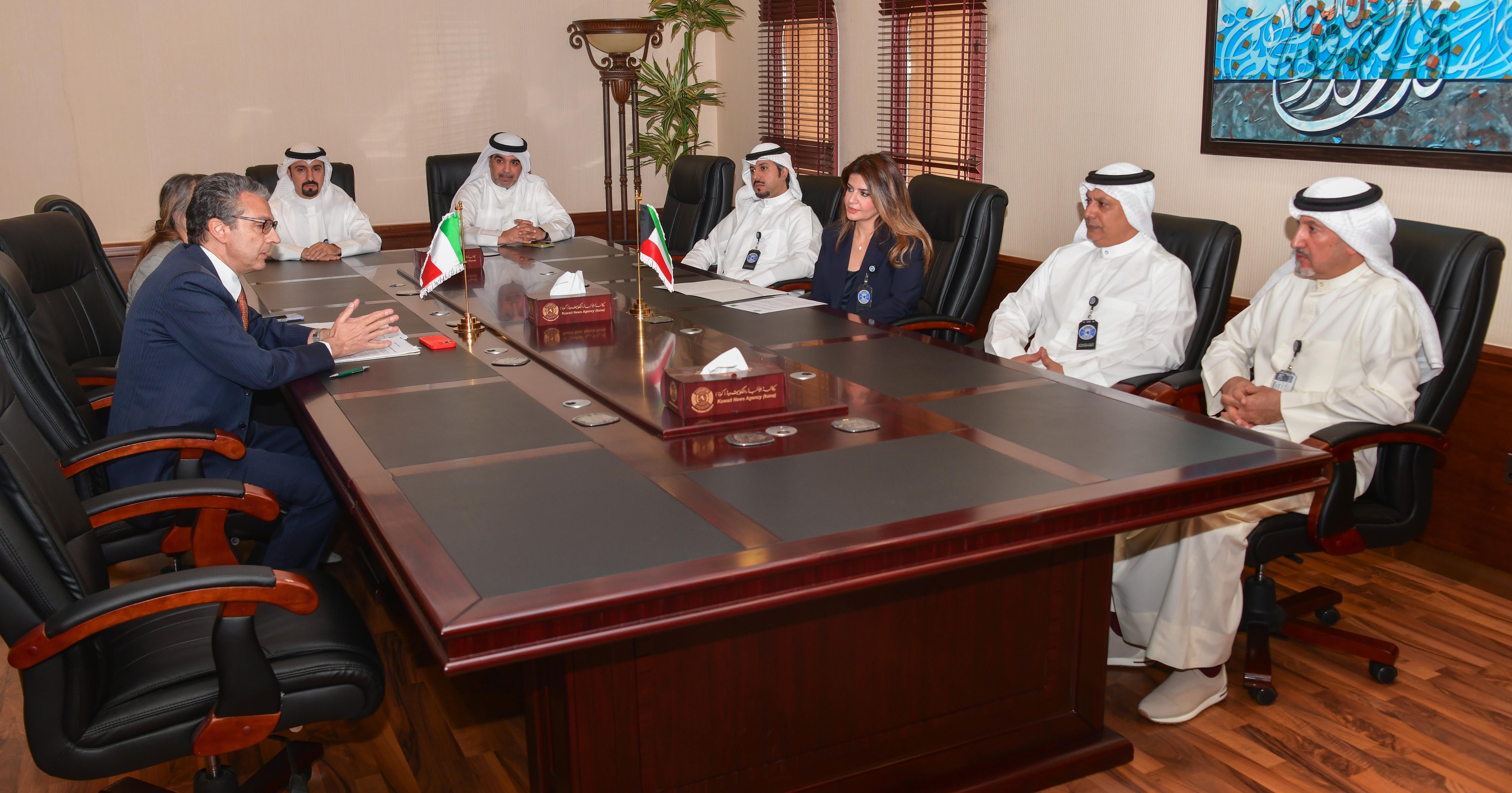 KUNA : KUNA, ANSA re-sign media cooperation agreement