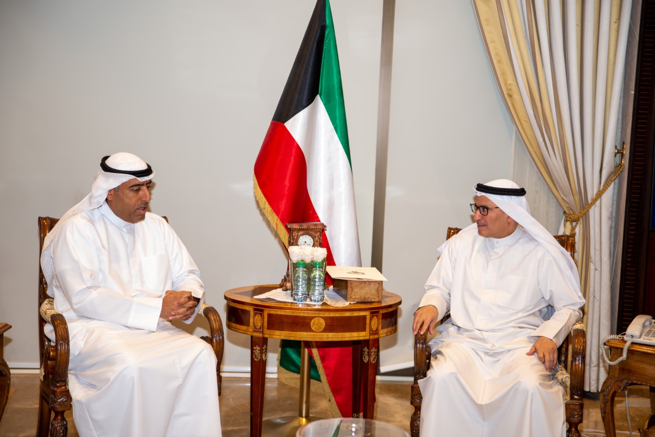 KUNA : Deputy FM meets Kuwait Airways CEO