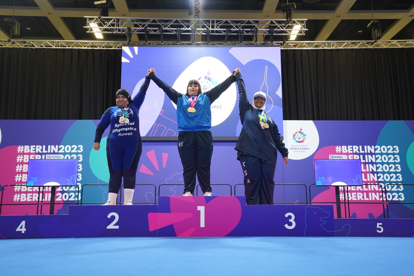كونا : Kuwait grabs eight medals in Special Olympics World Games