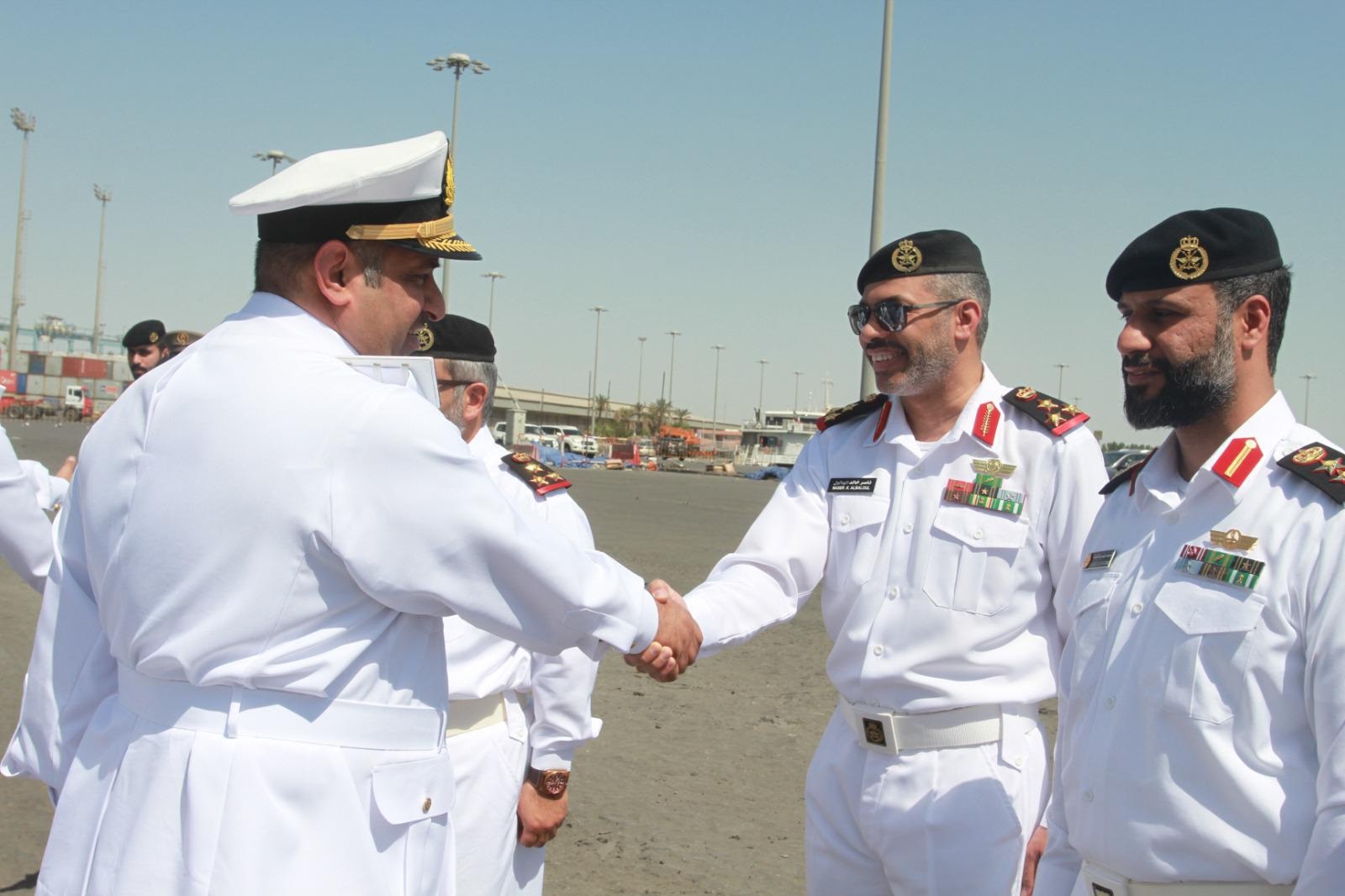 KUNA : Qatar navy student training ships berth at Kuwait port ...