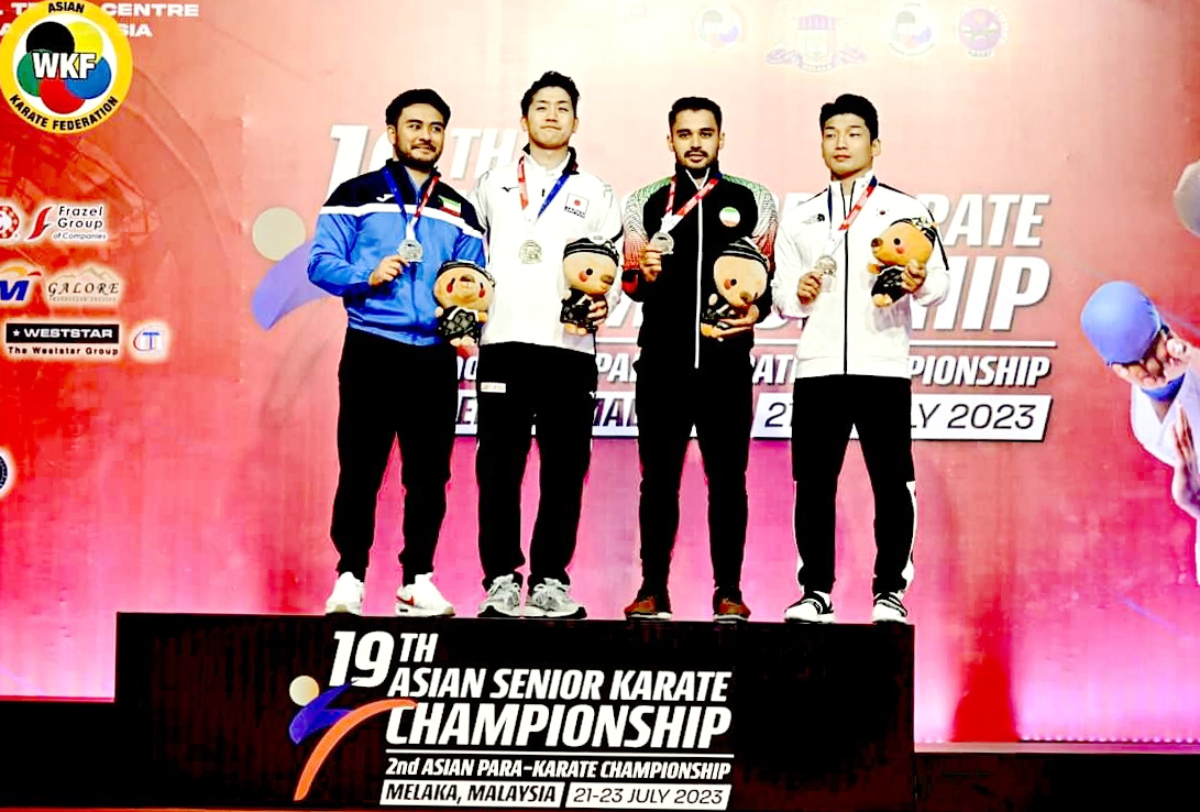 KUNA : Kuwaiti Karateka wins silver in Asian senior Karate championship