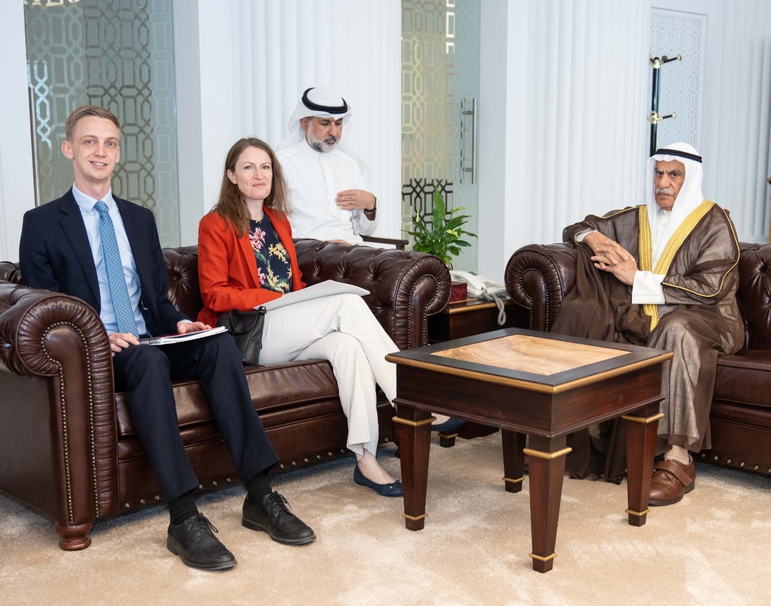 كونا : Parliament Speaker Al-Sadoun receives UK ambassador